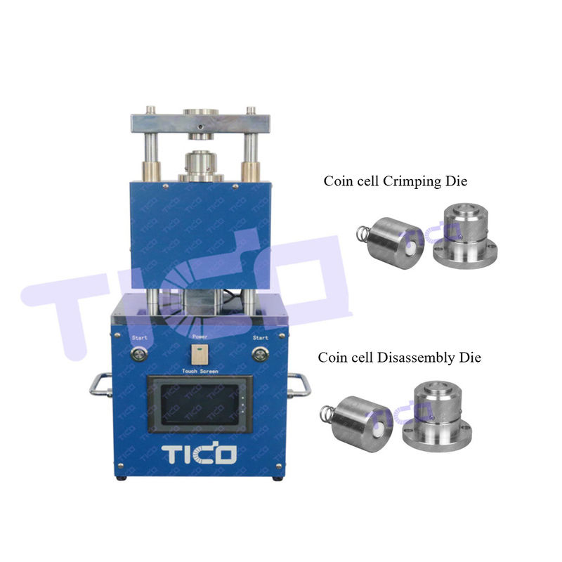 Coin Cell Electric Crimping Machine For Lab Button Cell Production Line ...