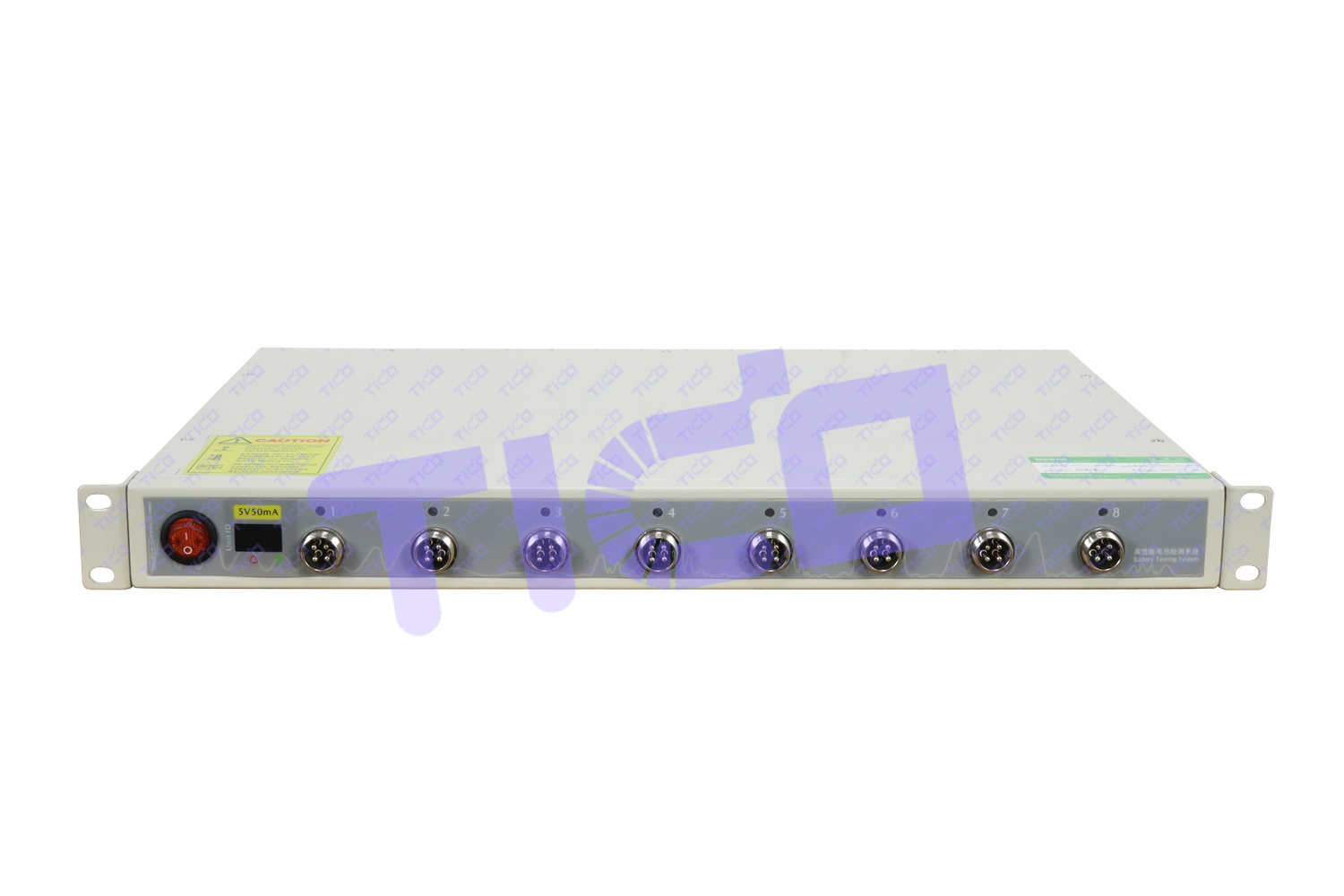 5V50mA 8 Channels Battery Testing Equipment for Coin Cell R&D
